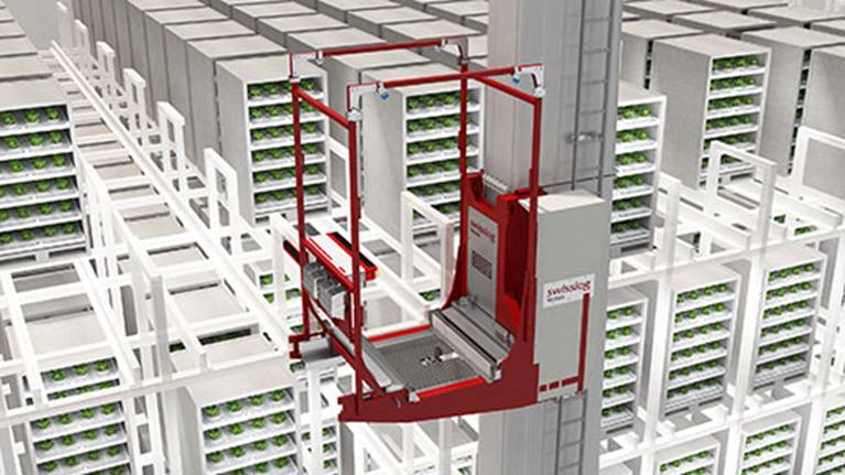 Flexible Automation for Vertical Farming - Swisslog