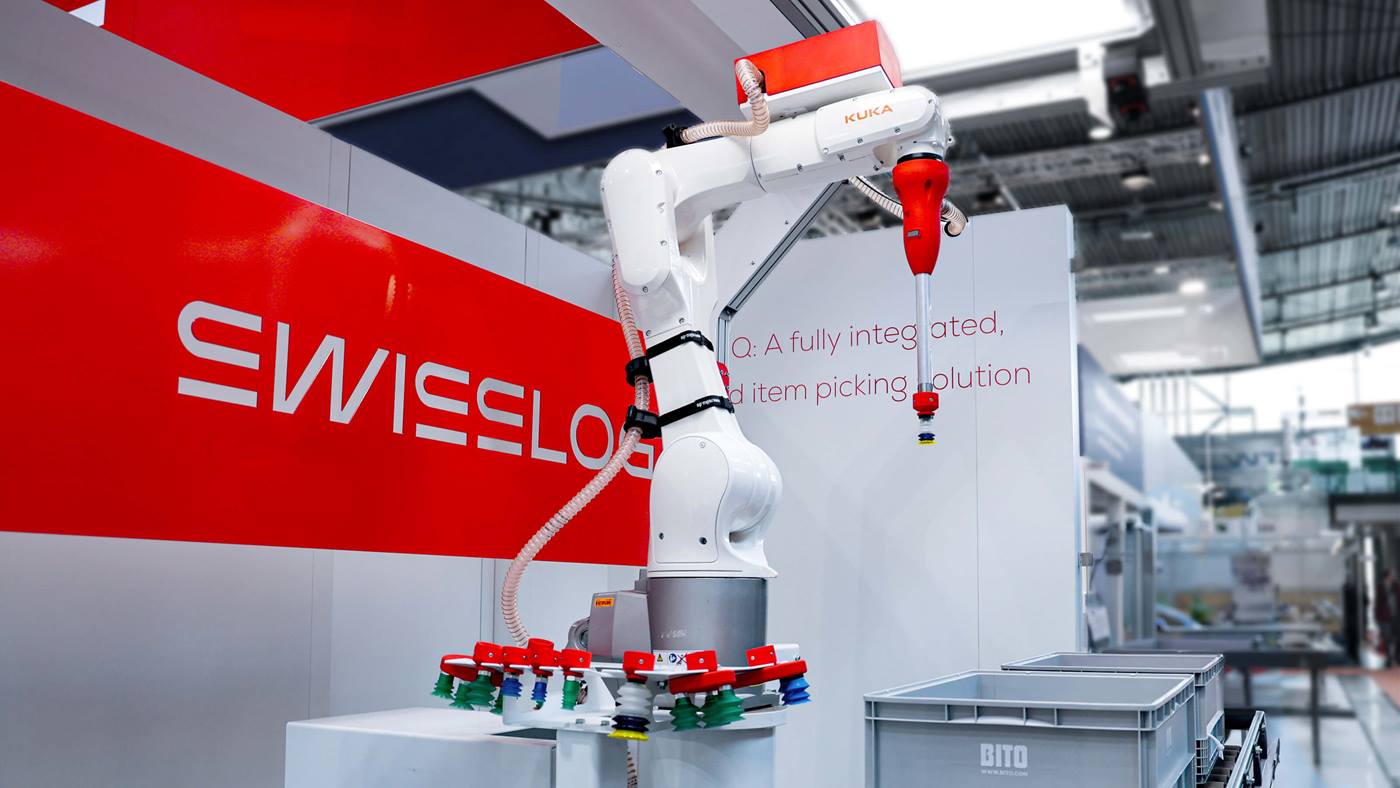 Medline Industries robotic warehouse automation - Swisslog