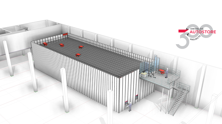 Stand-alone AutoStore projects delivered in 6 months - Swisslog
