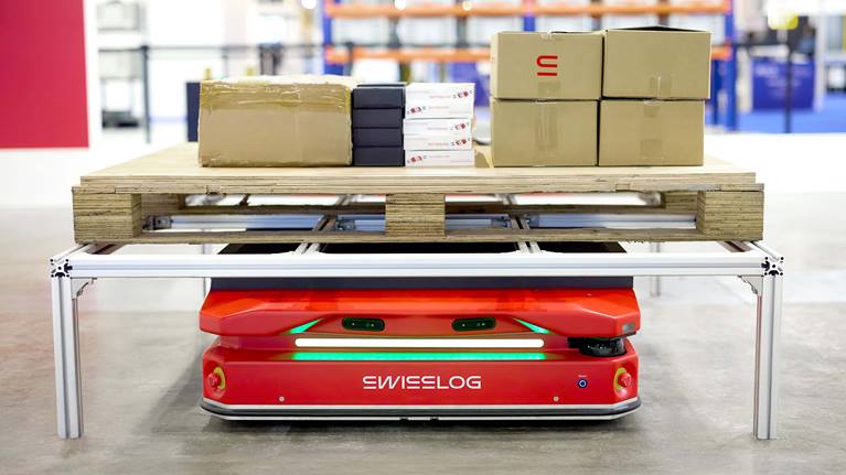 Autonomous Mobile Robotics for warehouse automation - Swisslog