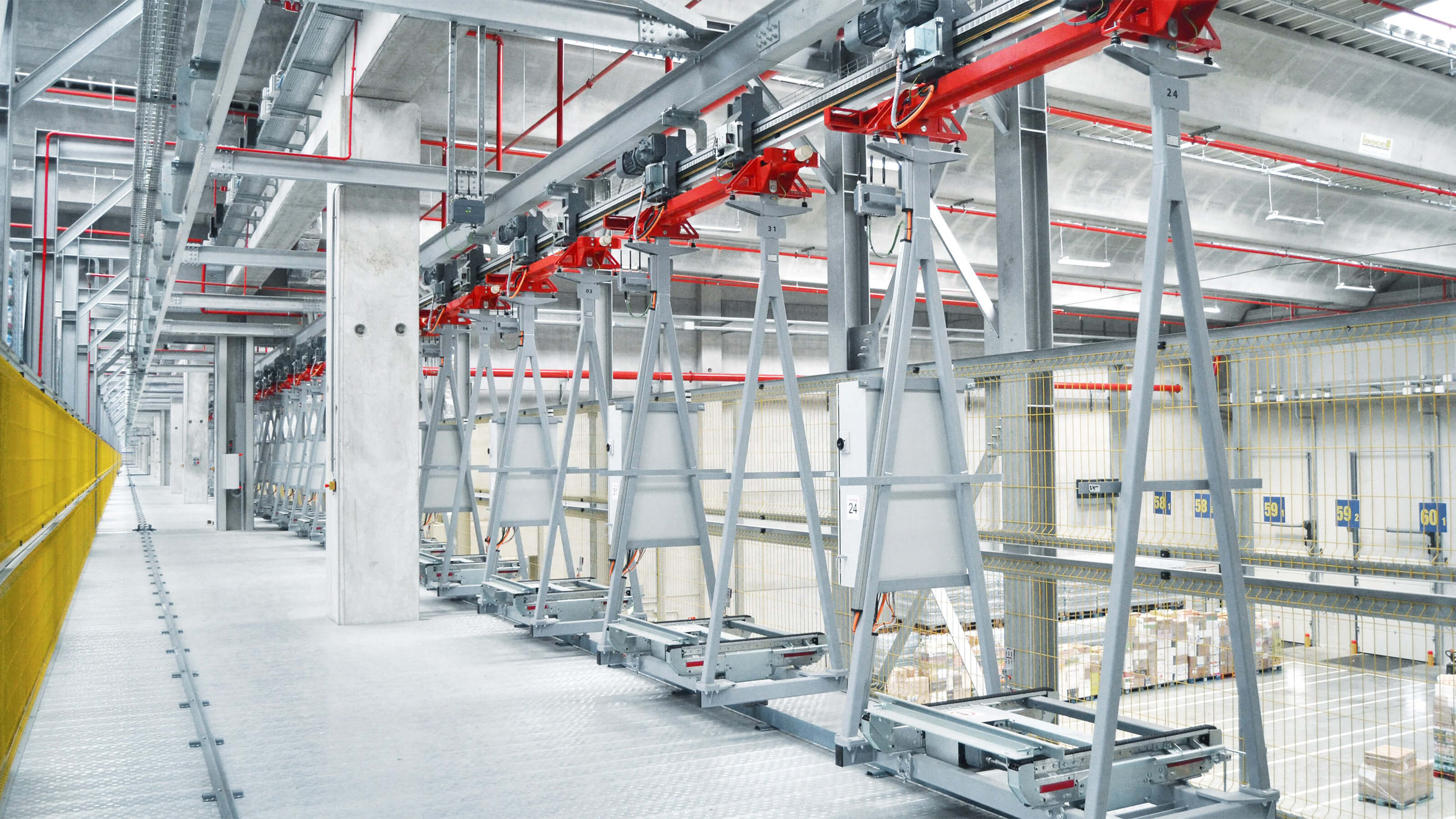 Swisslog Monorail: fast and efficient pallet transportation system | Swisslog